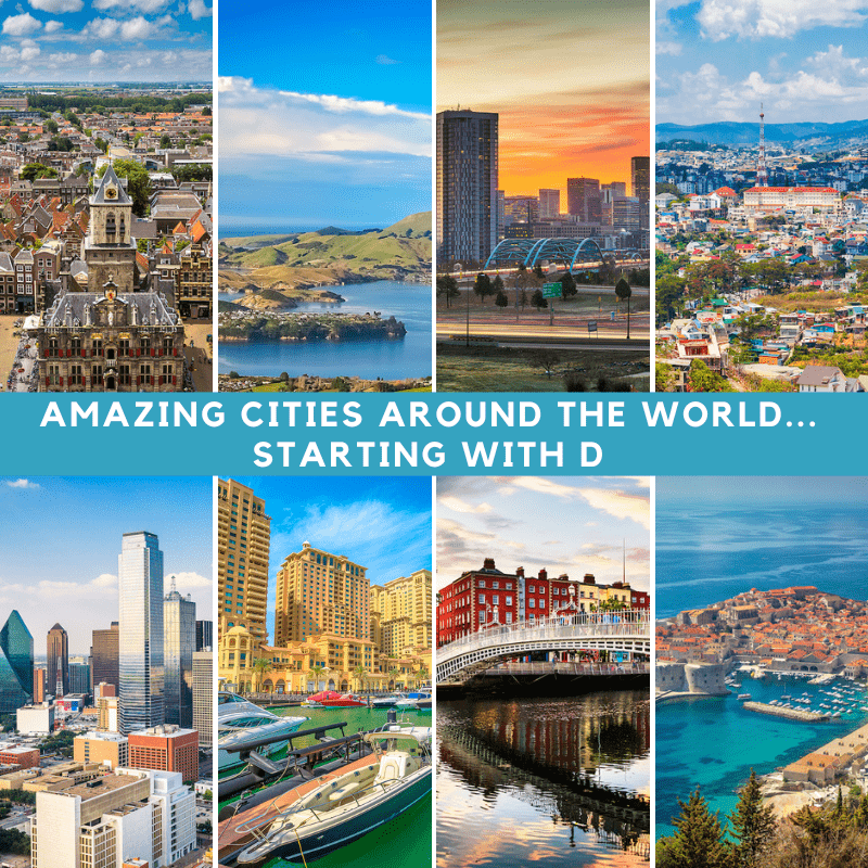 Discover These Cities Around the World…. Starting with I