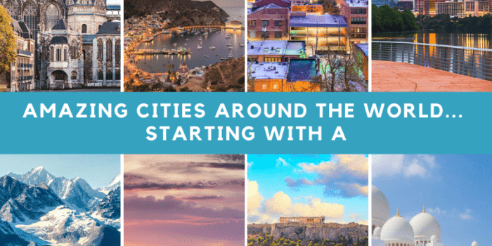 Amazing cities around the world…. Starting with B