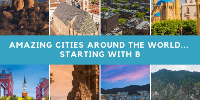 Amazing cities around the world…. Starting with C